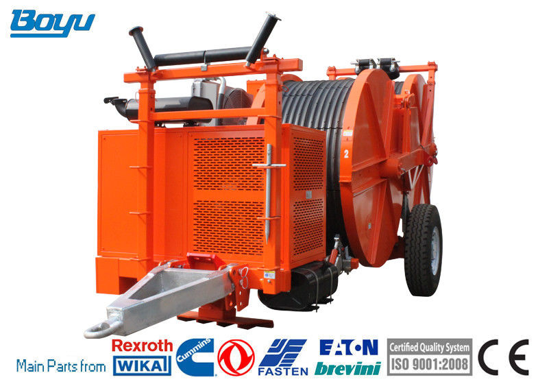 Max Tension 2.5km/H Stringing Equipment For Overhead Power Lines ...