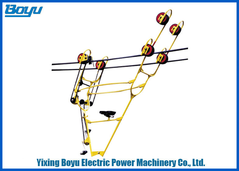 40kg Rated load 1.5kn metal Transmission Line Stringing Tools For Four ...
