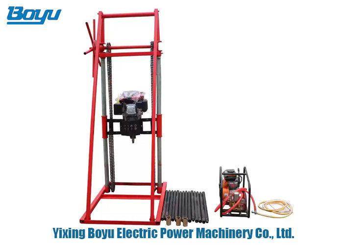 Pillar Type Transmission Line Stringing Tools Gasoline Portable ...