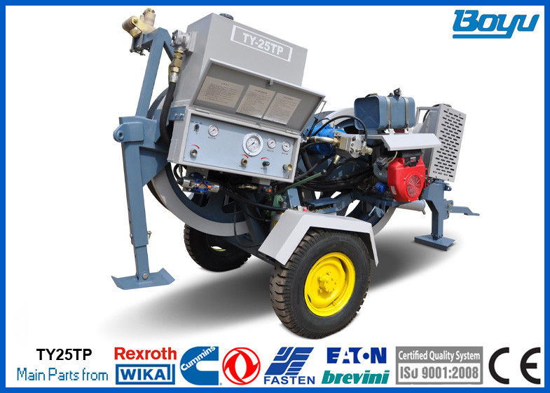 Tension Force 25kN 2.5T Overhead Line Stringing Equipment 36mm ...