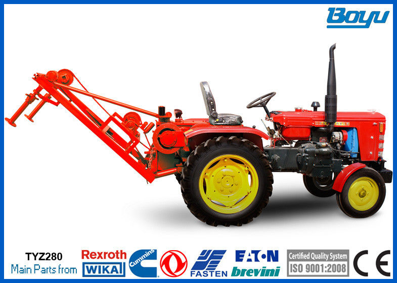 Over Head Transmission Line Stringing Equipment OPGW ADSS Cable Tractor ...