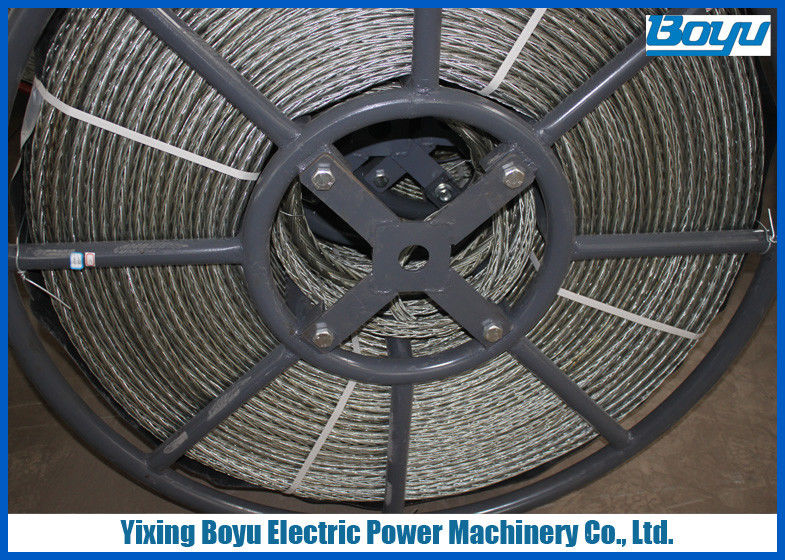 Anti twisting Braided Steel Wire Rope Conductor Stringing Rope 12 ...