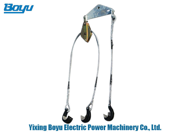 Steel Conductor Lifter Overhead Line For Load 3x12KN Three Triple ...