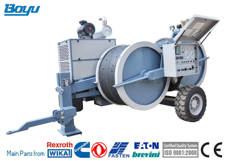 Diesel Engine 77kw 103hp Overhead Line Stringing Equipment 8tons for ...