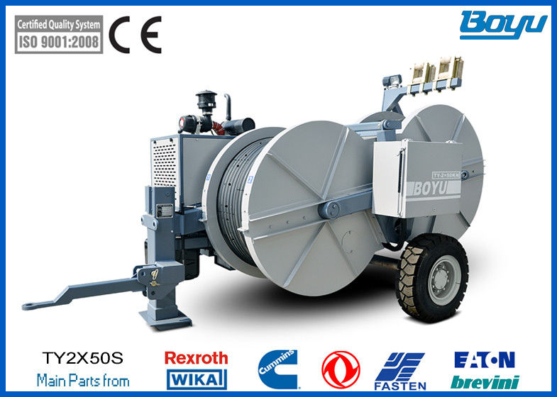 Double Conductors Hydraulic Tension Stringing Force 11Tons Conductor ...