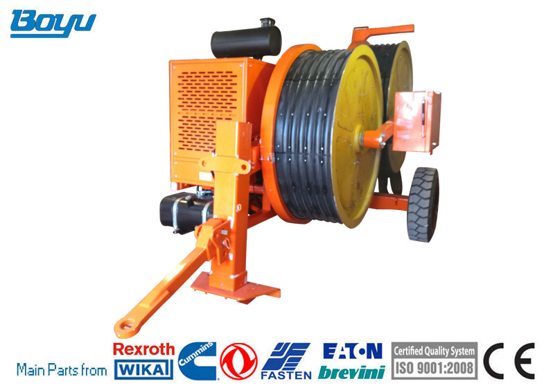 1x60kN Diesel 77kw 103hp Overhead Line Stringing Tools Hydraulic ...