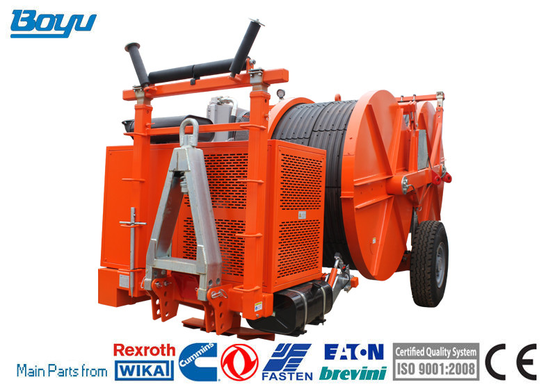 2x80kN Cummins Hydraulic Cable Tensioner Transmission Line Stringing ...