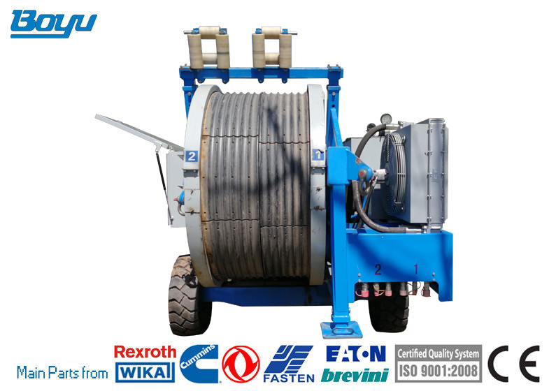 2x45kN Overhead Line Stringing Equipment Hydraulic Puller Tensioner ...