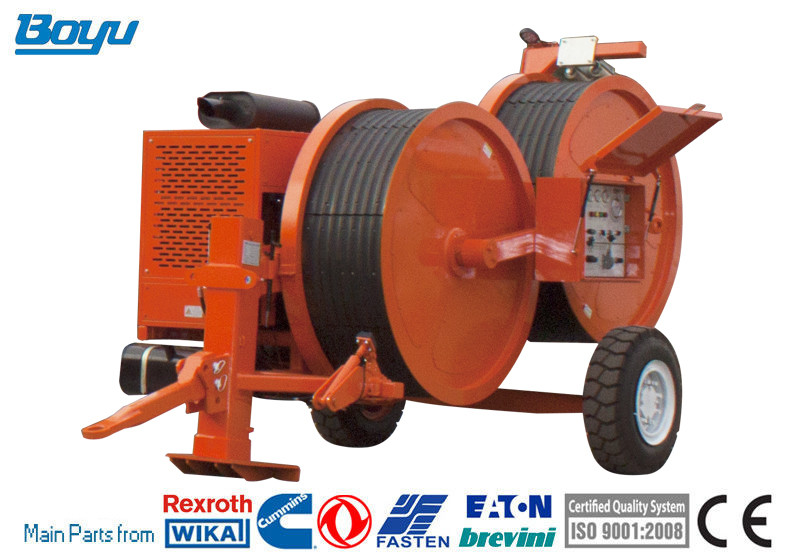 TY1x80 Stringing Equipment Diesel 105hp Hydraulic Tensioner Max Tension ...
