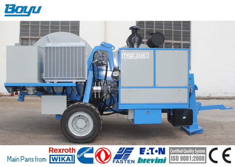 Hydraulic Cable Tensioner Of Overhead Stringing TY2x40 Max Intermittent ...