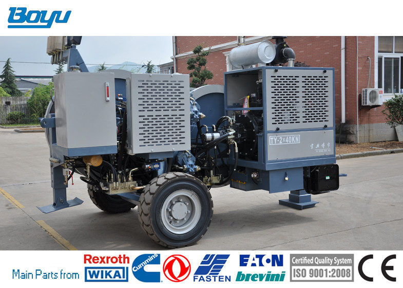 Tension Stringing Equipment TY2x40 Hydraulic Tensioner Max Continuous ...