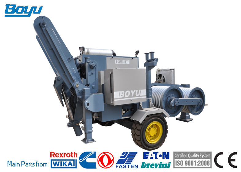 Transmission Line Puller Max Continuous Pull 180kN Conductor Stringing ...