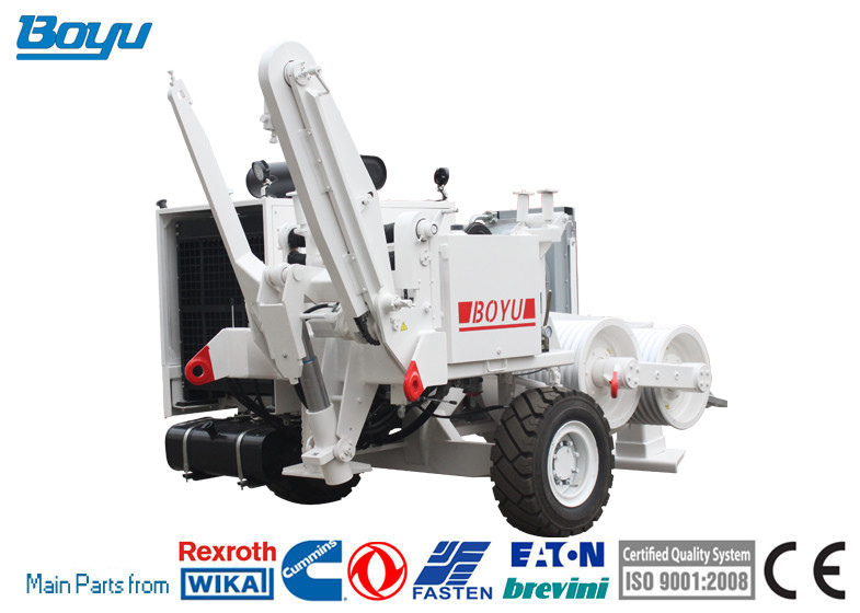 Transmission Line Stringing Equipment 150kN Hydraulic Puller Machine ...