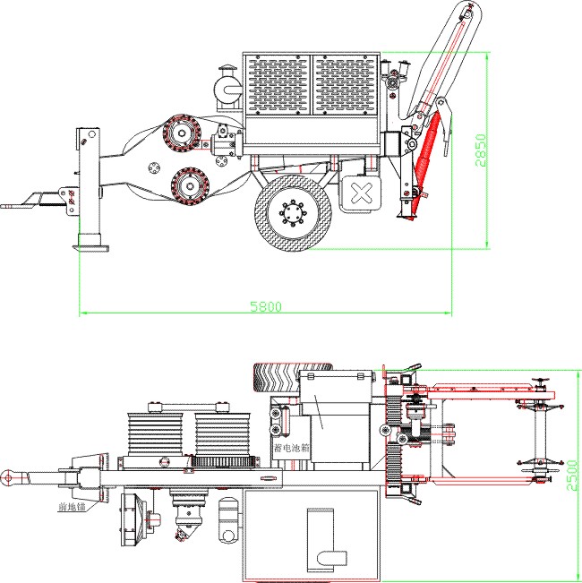 Hydraulic Transmission Line Stringing Equipment