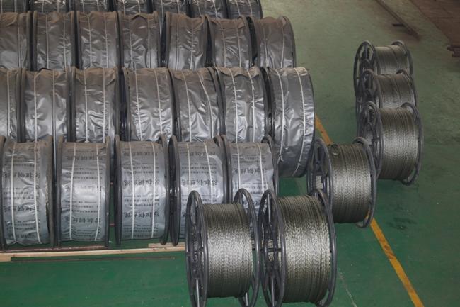 Anti twisted Braided Steel Wire Rope
