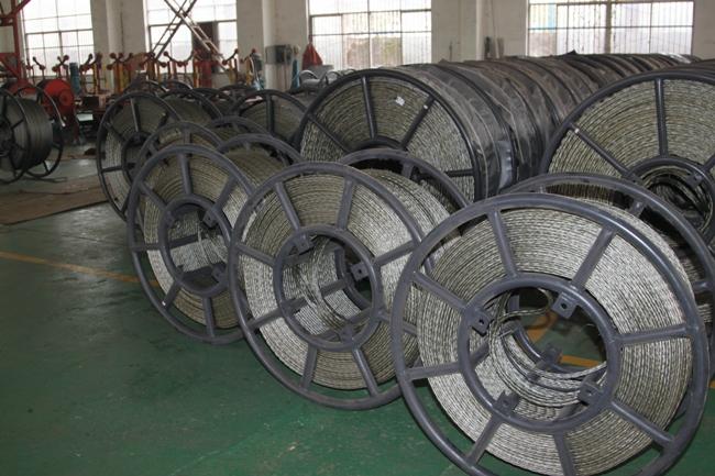 Transmission Line Anti twist Wire Rope, Pilot Wire Rope for Overhead ...