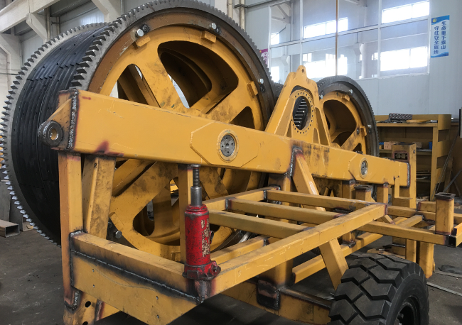 Hydraulic Cable Tensioner Machine Of Overhead Line Max Continuous Pull ...