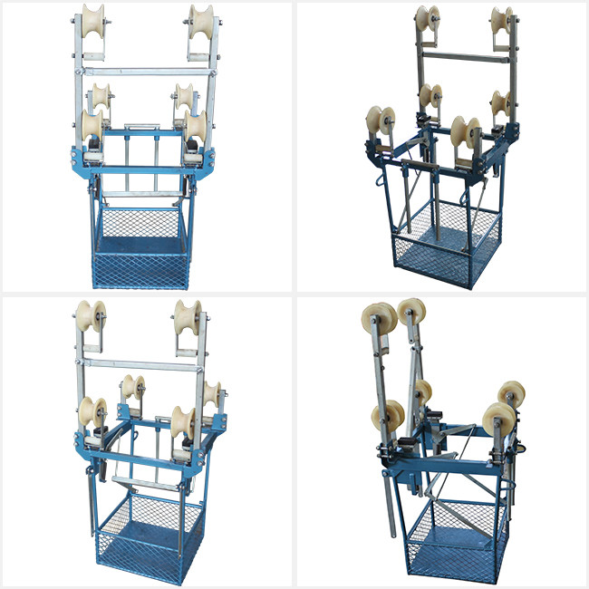 Four Conductor Transmission Line Tool Bundle Line Cart Overhead Lines ...