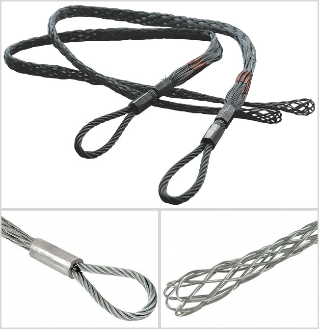 Transmission Line Tool Cable Sleeve Connector Temporary Mesh Sock Joints