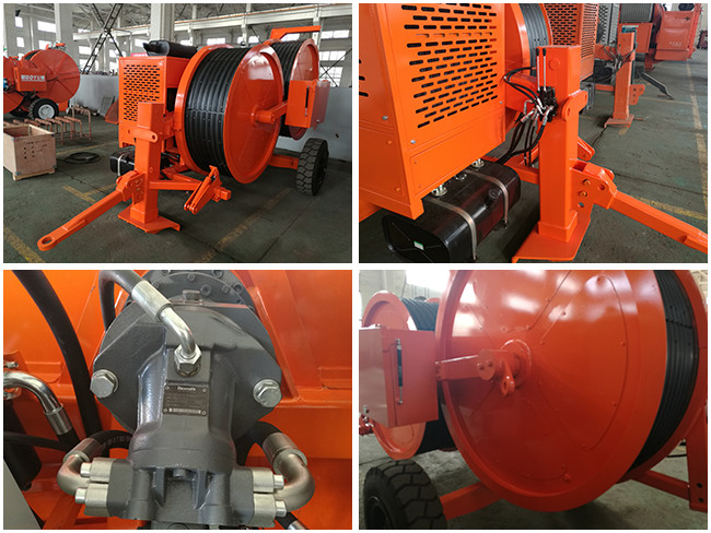 Hydraulic Tensioner Underground Cable Pulling Equipment Max ...