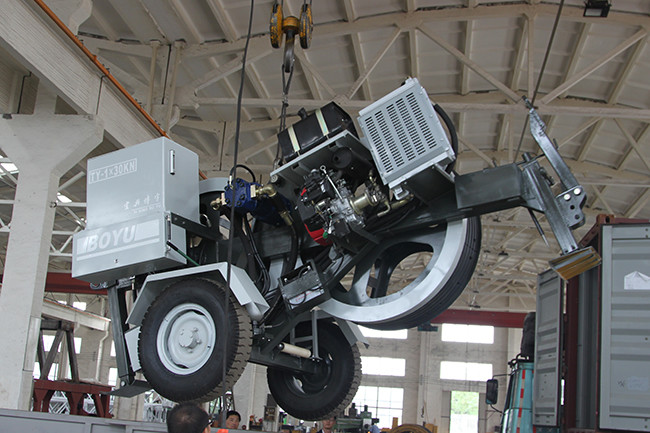 TY1x30kN Hydraulic Tensioner Cable Stringing Equipment Max Continuous ...