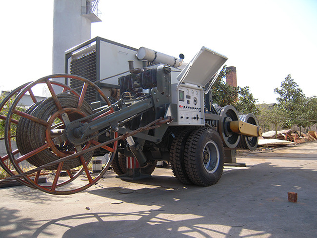 Hydraulic Cable Puller For Overhead Stringing Machine TY220 Max ...