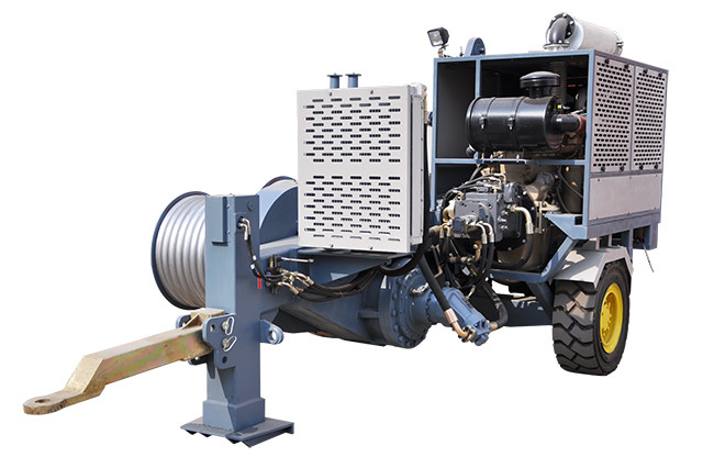 Transmission Line Puller Max Continuous Pull 180kN Conductor Stringing ...