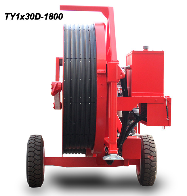 Cable Stringing Equipment TY1x30D-1800 Hydraulic Tensioner With Diesel ...