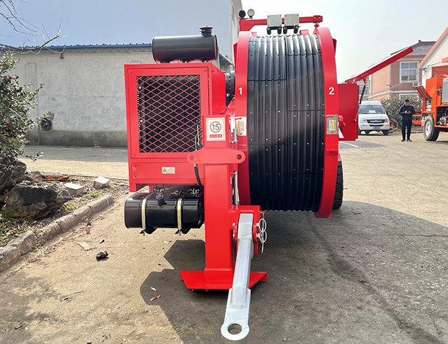 TY2x40-1800 Hydraulic Cable Tensioner 5Km/H 80KN Stringing Equipment